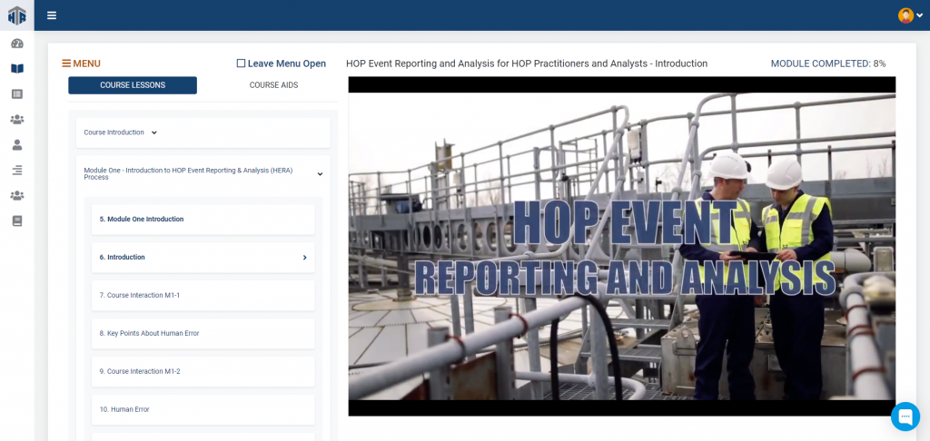 HOP Event Reporting And Analysis (HERA) – Risk-based Training